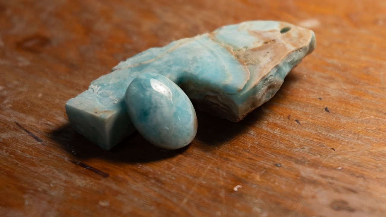 How I made this Smithsonite Gemstone - YouTube