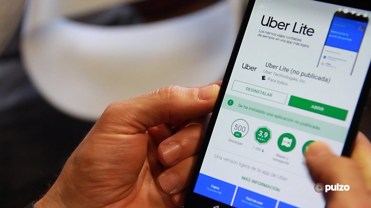 Uber lanza nueva aplicación - YouTube