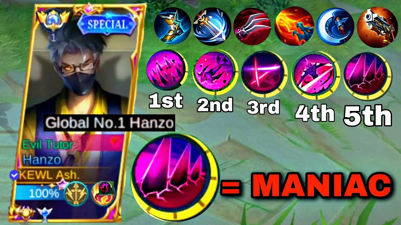 PERFECT COMBO FOR HANZO 2023 (hanzo best build and Emblem 2023) - YouTube