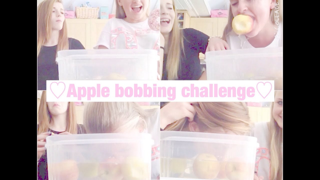 Apple bobbing challenge | Téa Haustead - YouTube