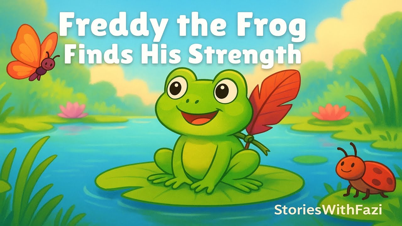 🐸 Freddy the Frog Finds His Strength | Be Yourself - YouTube