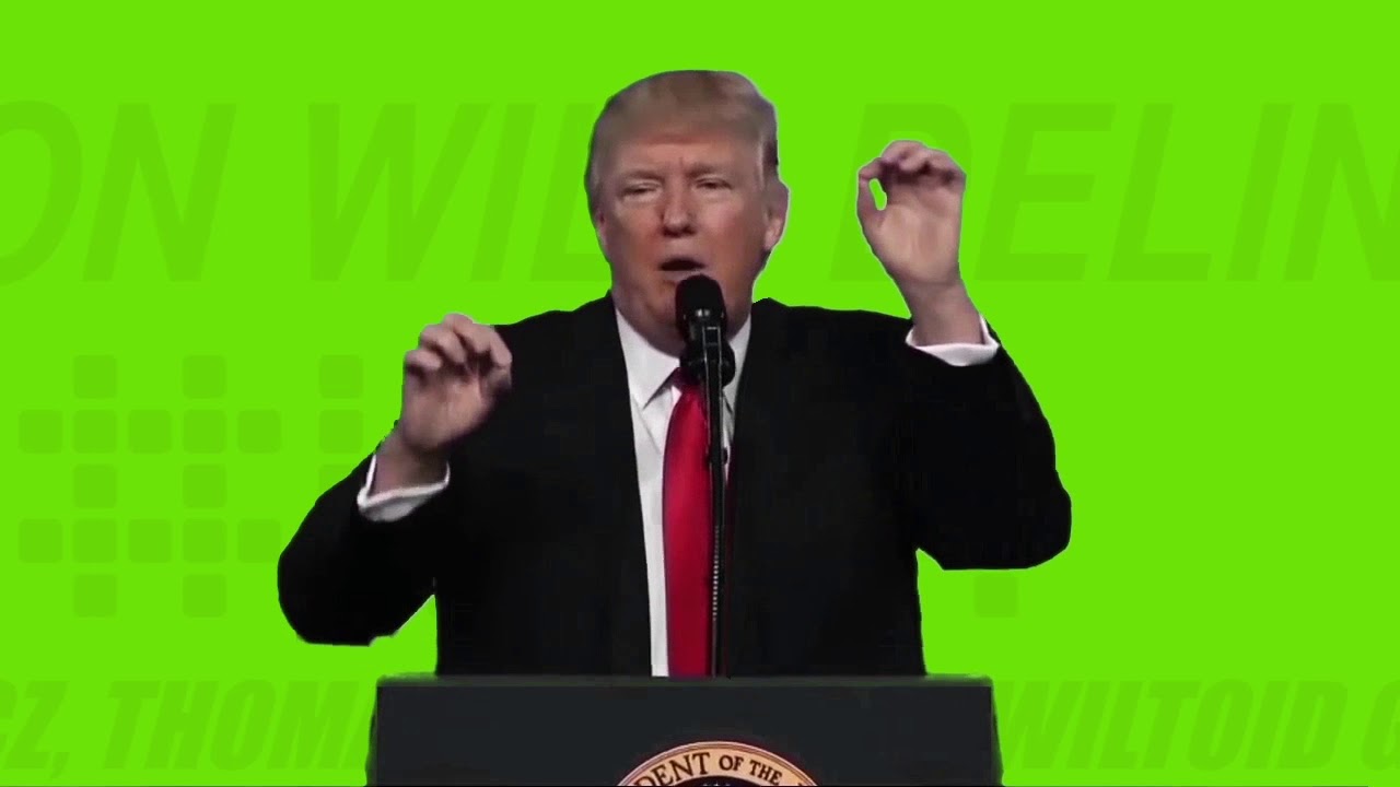 Donald Trump Green Screen Funky Dance Tutorial - YouTube
