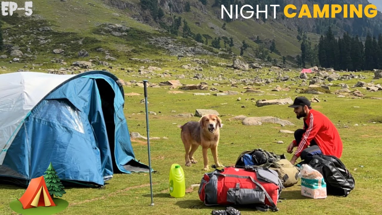 Trekking And Night Camping In Lidderwat Kashmir || Tarsar Marsar Trek ...