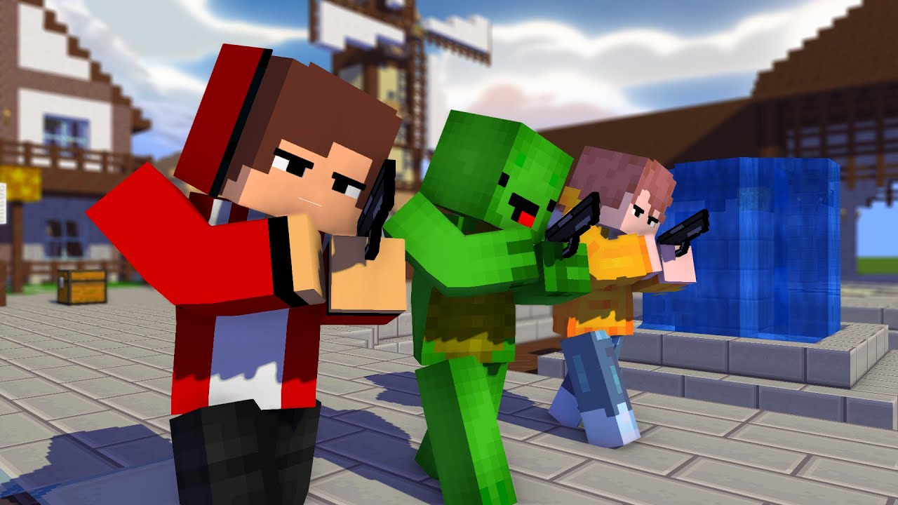 FIRST MEET SUPER IDOL TUTU NOI APHMAU JJ VS MIKEY - MINECRAFT ANIMATION ...