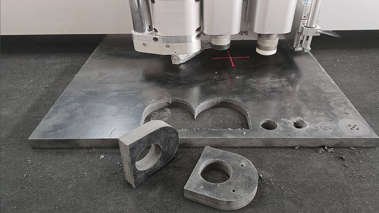 20mm Rubber Sheet Cutting Machine - YouTube