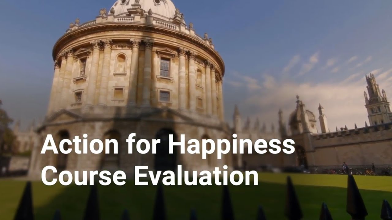 The Action for Happiness Course - does it work? - YouTube
