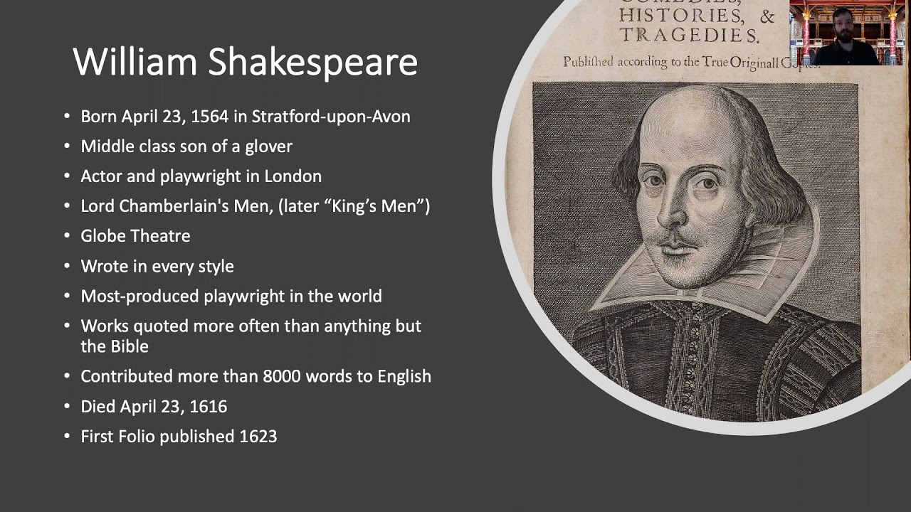 Renaissance England/Shakespeare - YouTube