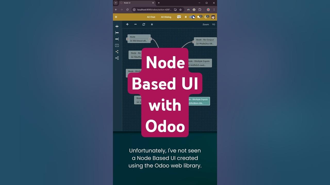 Node Based UI with Odoo Web Library and Framework #odoo #nodeui #tutorial #javascript - YouTube