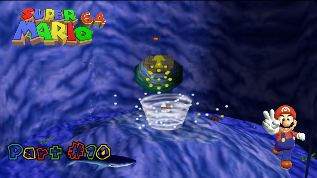 Let's Play Super Mario 64: Part #10.) Dying Dying Docks - YouTube