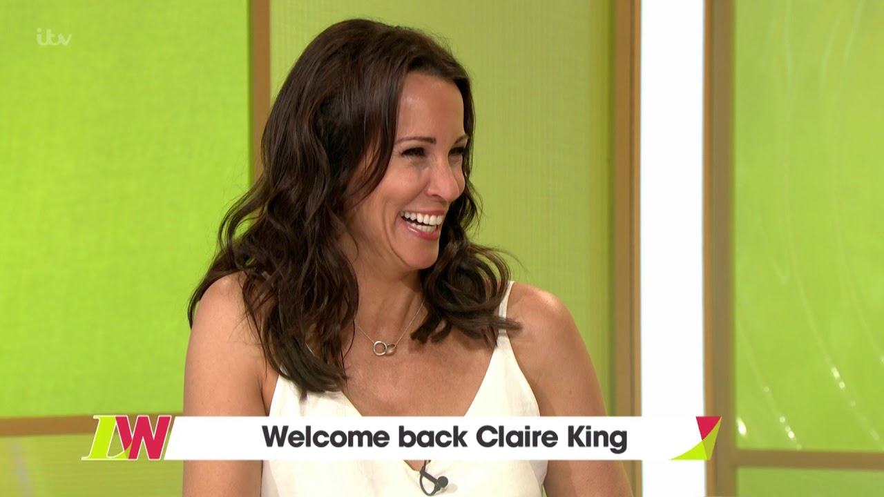 Welcome Back Claire King | Loose Women - YouTube