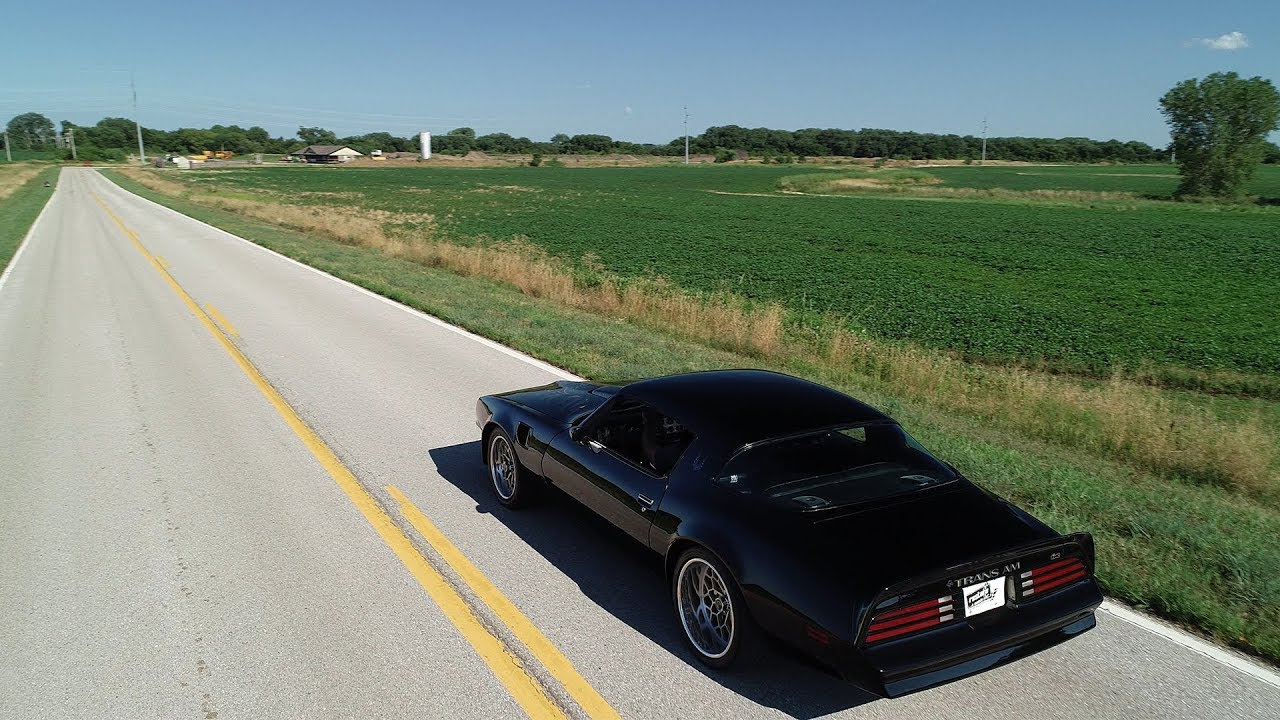 1977 Trans Am ProTouring LS1 Stock #1108 Drone Footage DJI Phantom 4 ...