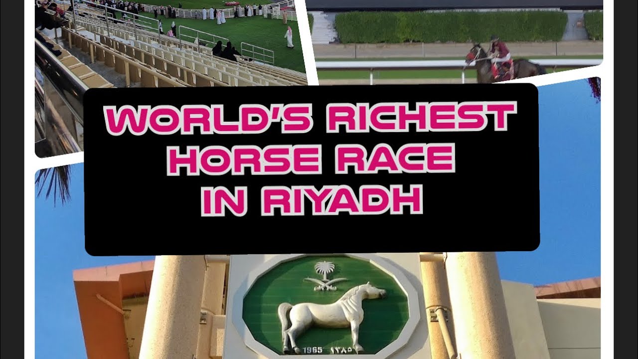 World’s RICHEST horse race~King Abdulaziz field Equestrian- Saudi Cup ...