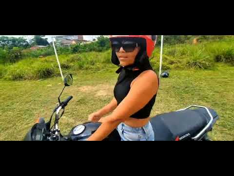 perdendo o medo de pilotar moto😌