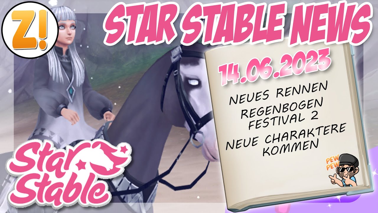 STAR STABLE NEWS: DIE NEUEN CHARKATERE KOMMEN 💜 REGENBOGEN EVENT 2023 ...