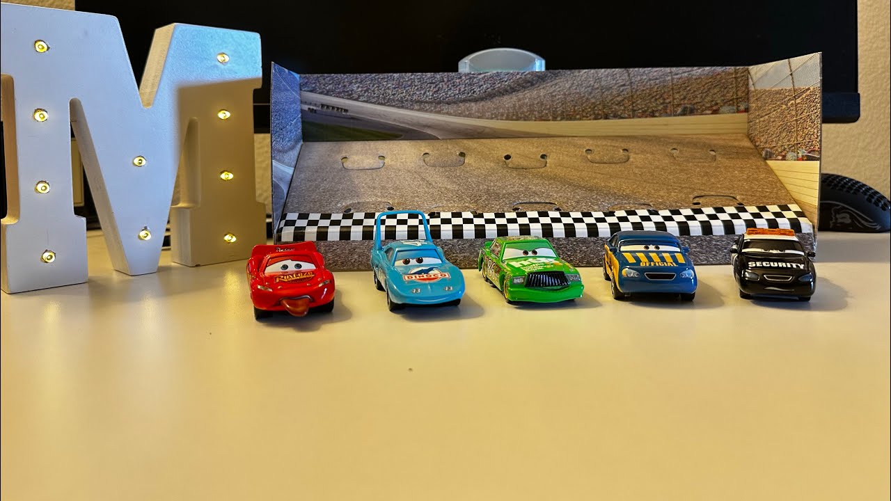 Disney Pixar Piston cup race 5 pack unboxing and review - YouTube