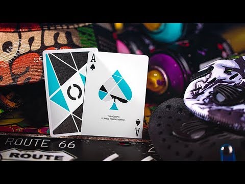 Cardistry Turquoise Playing Cards - Magicland.se - YouTube