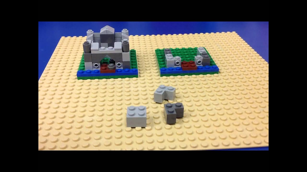 How to Build: A LEGO Micro Castle - YouTube