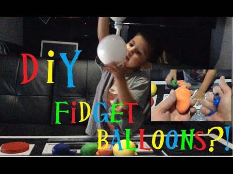 DIY Fidget Balloon ~ Hazlo Tu Mismo Fidget Globo - YouTube