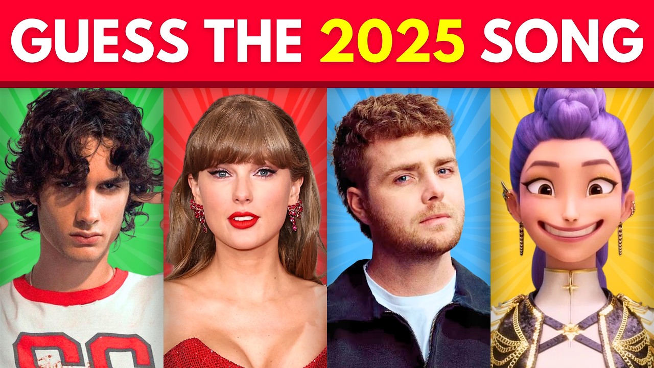 Guess the Song: Top Hits & Best Songs of 2025 🎶| End of the Year Quiz ...