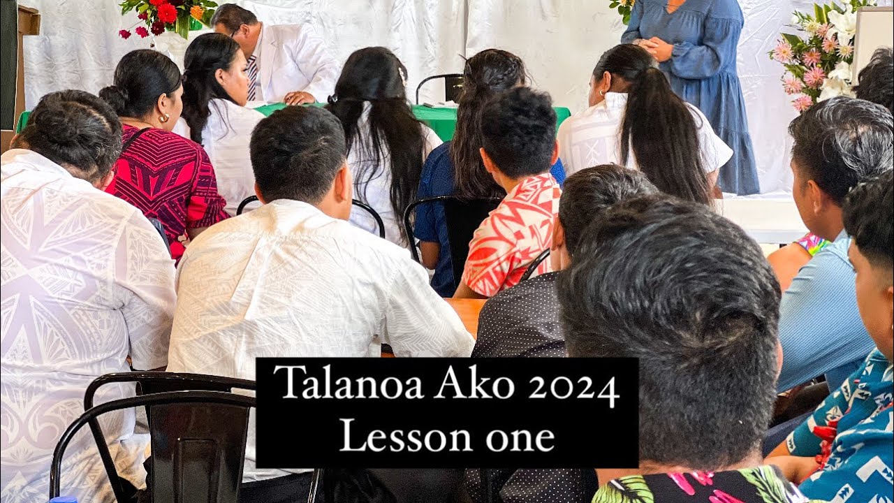 Talanoa Ako Program - Lesson one - YouTube