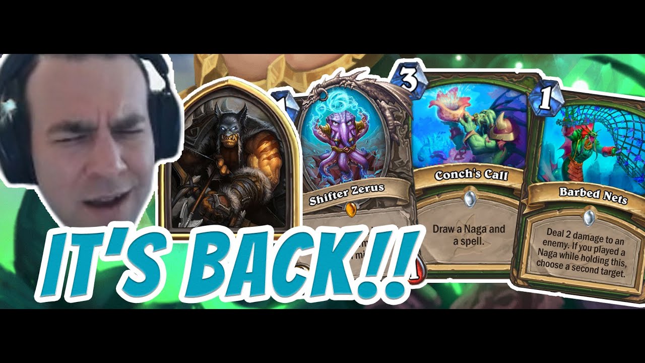 Shifter Zerus Chat Draft Hunter Run! - Hearthstone Arena - YouTube