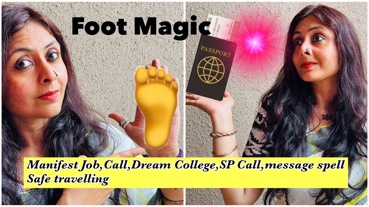 RIGHT FOOT MAGIC | My Success Story #loa #footmagic #manifest - YouTube