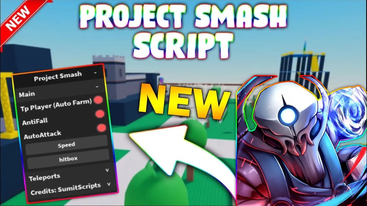*NEW* Project Smash Script (PASTEBIN 2024) (ANTI FALL ,KILLAURA, AIM ...