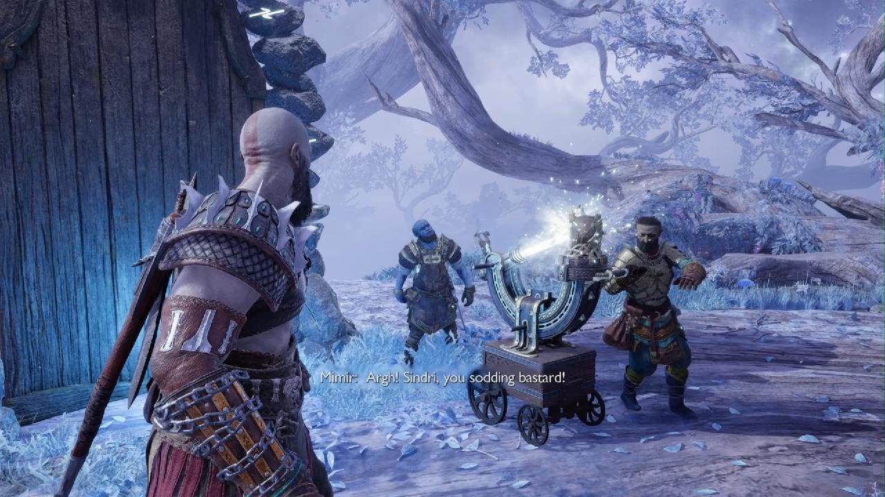 Broks laugh is great lol God of War Ragnarok - YouTube
