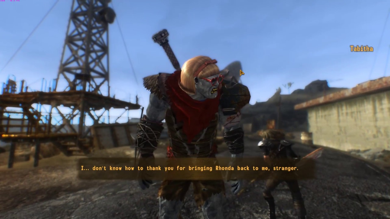 Fallout: New Vegas Heavily Modified - Taking Black Mountain (Rhonda and ...