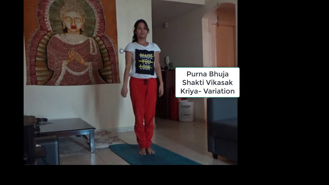 Purna Bhuja Shakti Vikasak Kriya Variation - YouTube