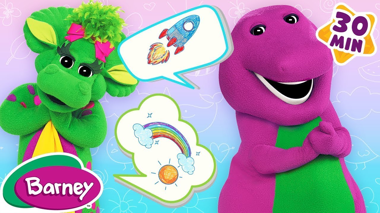 Barney's World of Imagination | Creativity Lessons | Full Episodes ...
