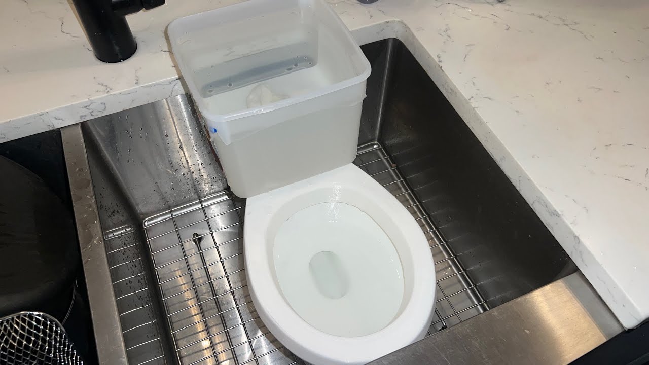 Fully Functional Miniature 8in Prototype Winnsberg 60 Toilet Flushes ...