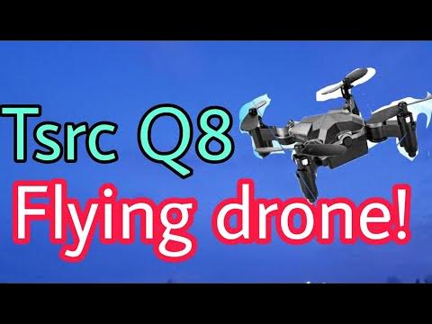 Flying my drone, TSRC Q8, learning the skills. - YouTube