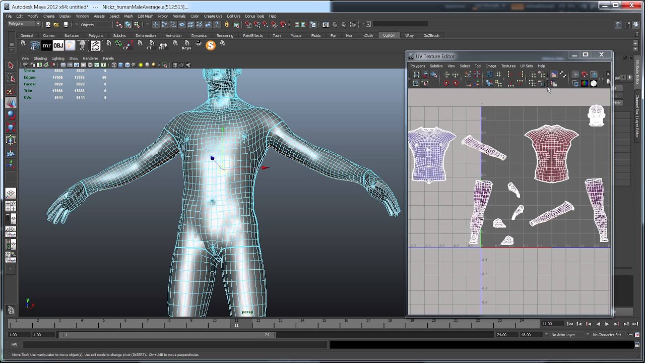 Uv Unwrapping With Maya And Zbrush Youtube