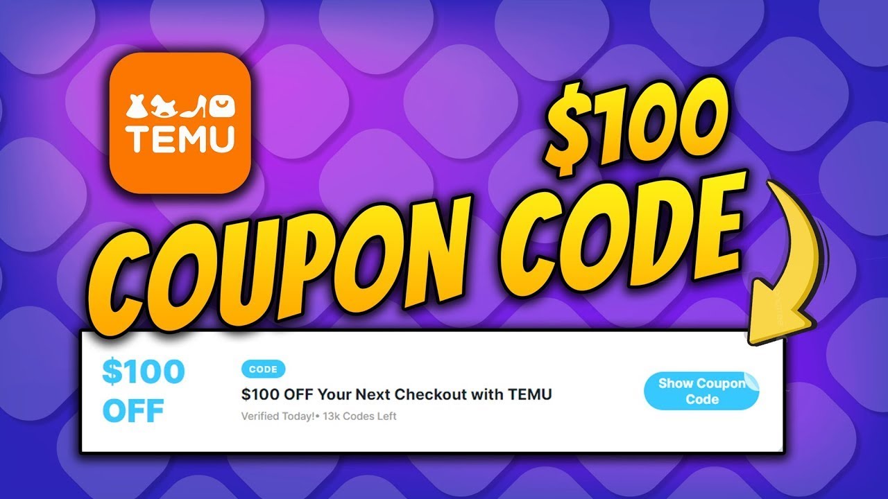 Temu Promo Codes & Coupons for New Users and Old Users - YouTube