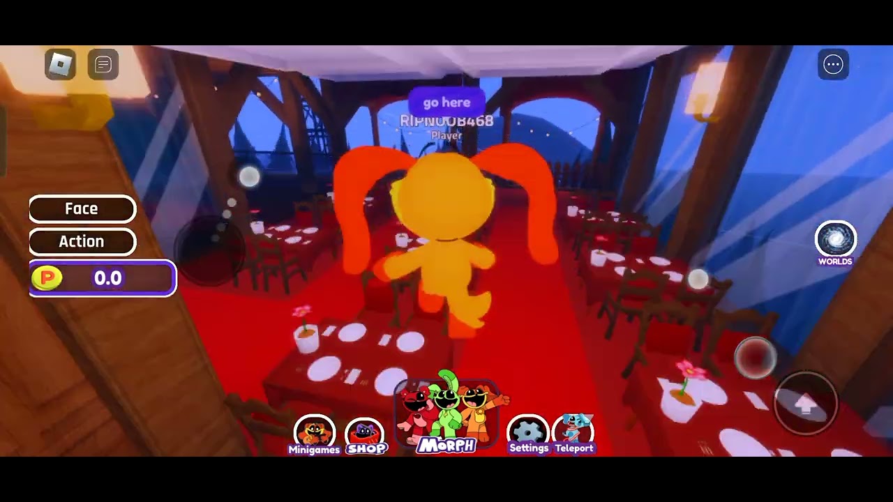 how to get on the smiling café in smiling critters rp - YouTube