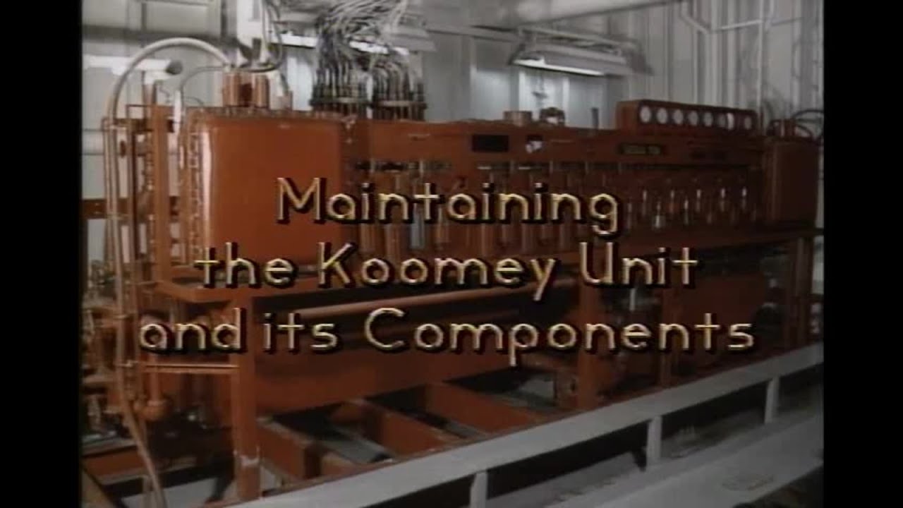 Koomey Unit Accumilator - YouTube