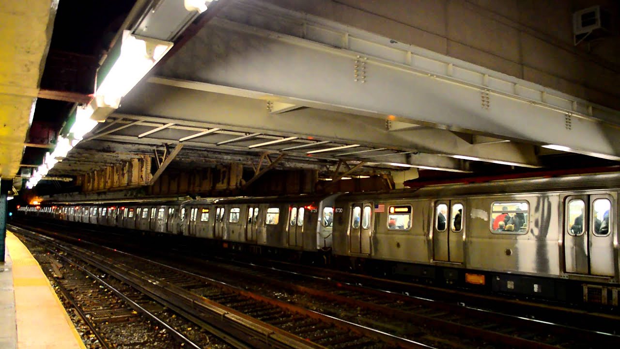 MTA New York City Subway : Beverley Road [ BMT Brighton Line ] - YouTube