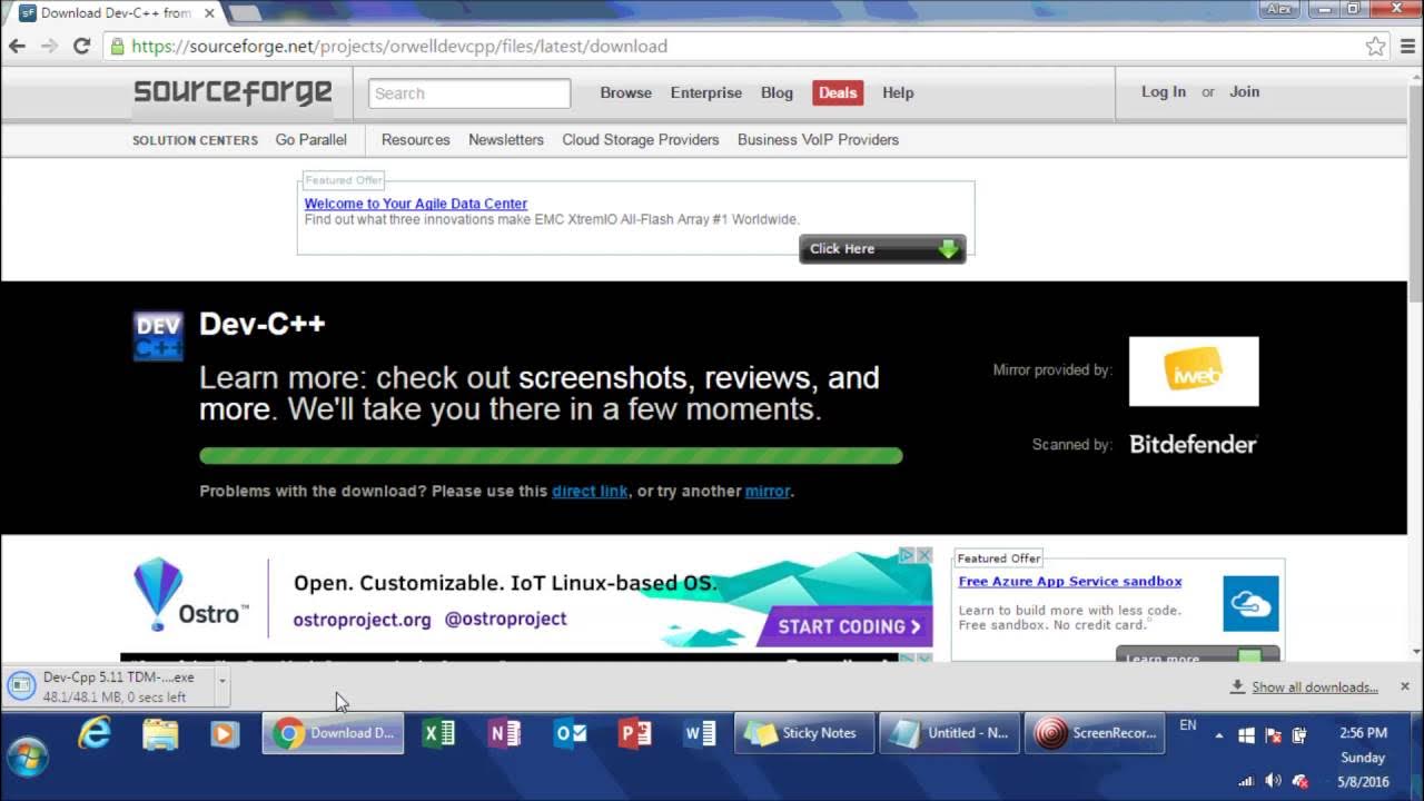 Installing BloodShed DEV C++ - YouTube