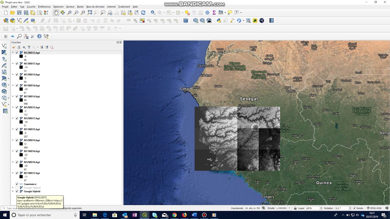 Module 1: Téléchargement SRTM sur Qgis - YouTube