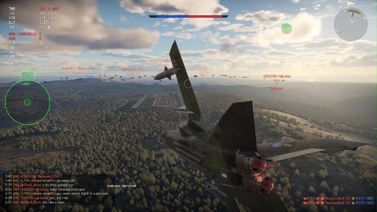 Cinematic ahh dogfight in a Tornado - YouTube