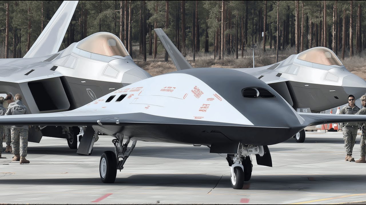 USAF Reveals F-22 Raptor as FIRST to Control Future CCA Fighter Combat ...