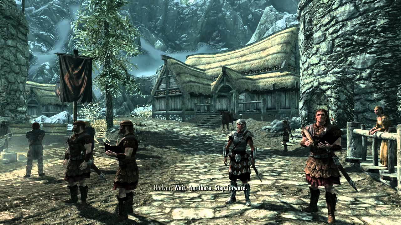 Lets Derp Skyrim 1 - Character Creation - YouTube