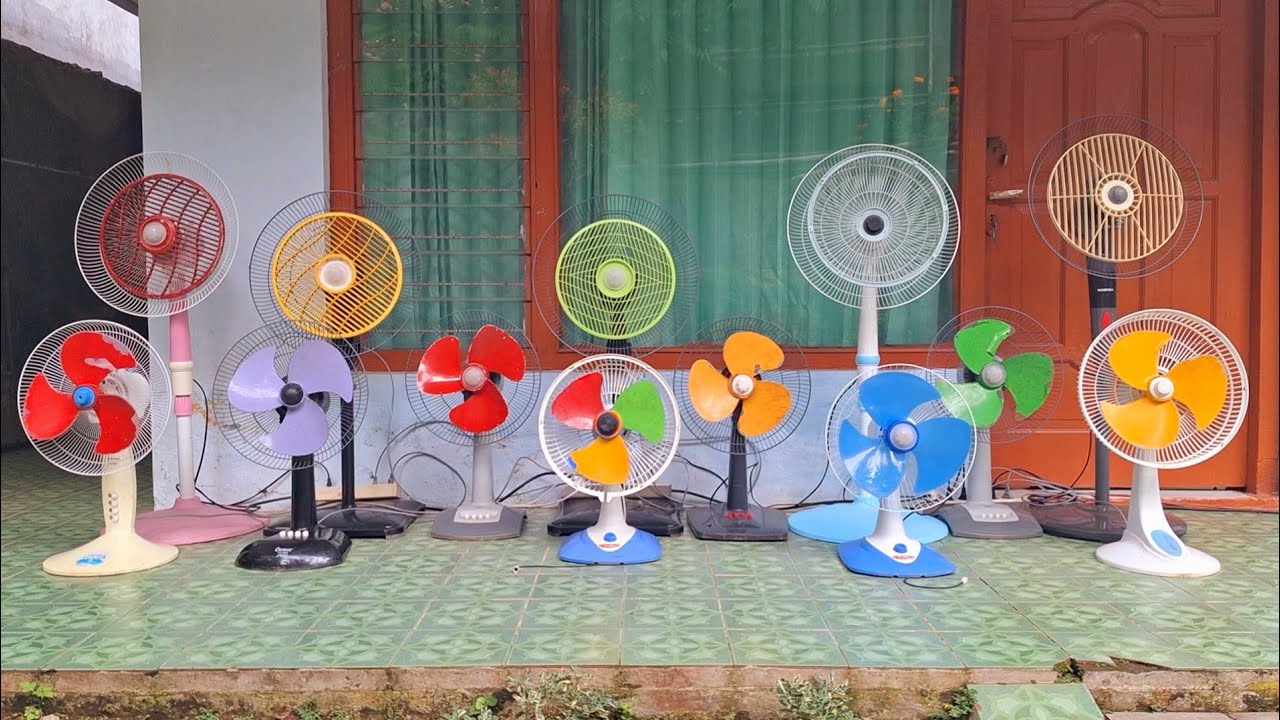 13 kipas angin koleksi ondis channel - YouTube