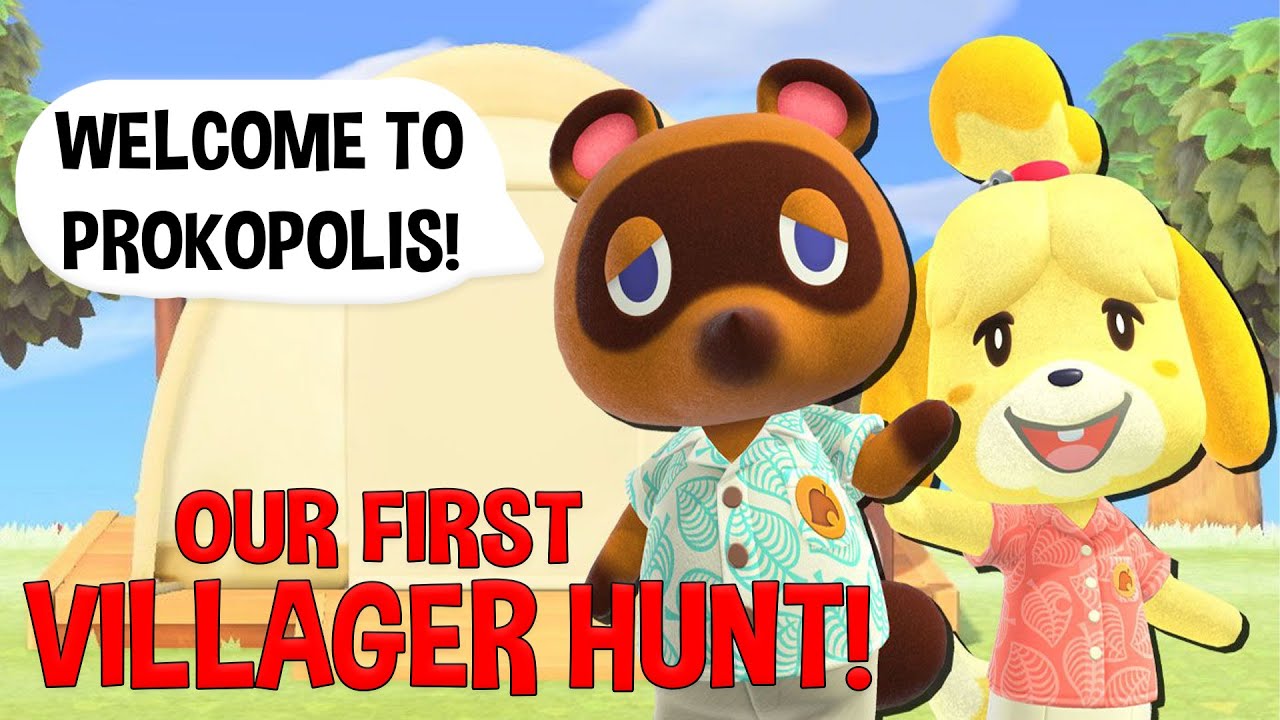 Our FIRST Villager Hunt! | Animal Crossing New Horizons - YouTube