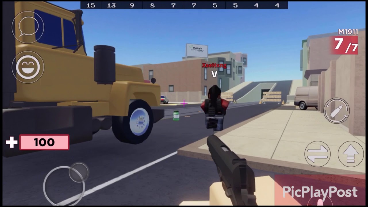 Arsenal gun game 1 - YouTube