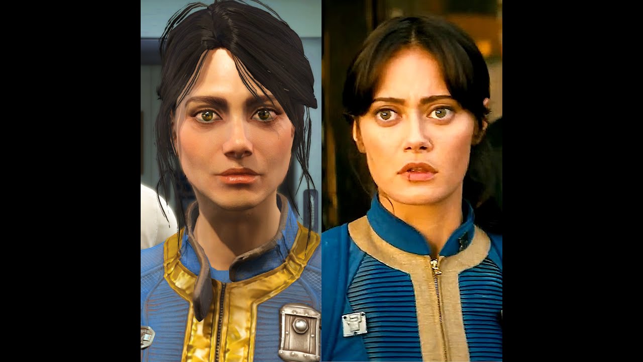 Lucy MacLean from the Fallout TV Show recreated in Fallout 4 - YouTube