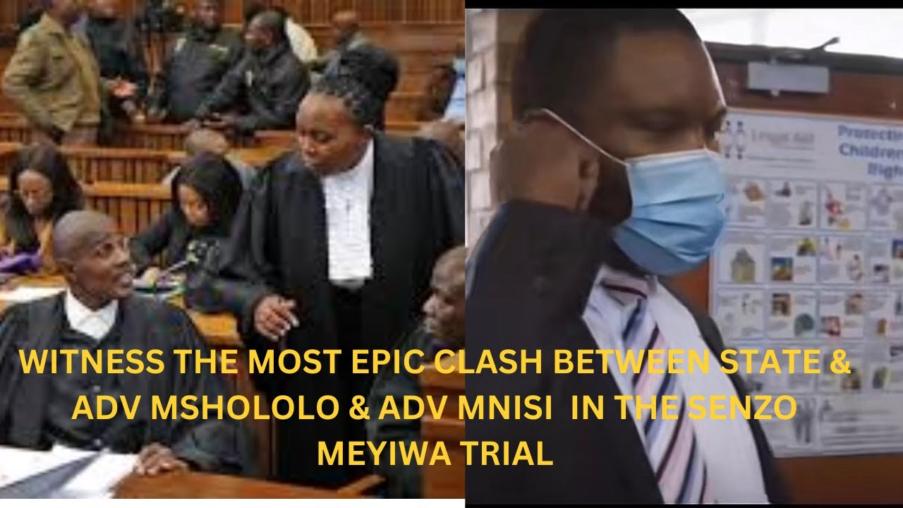 Witness the Most EPIC Clash Between STATE & Adv Mshololo & Adv Mnisi in ...