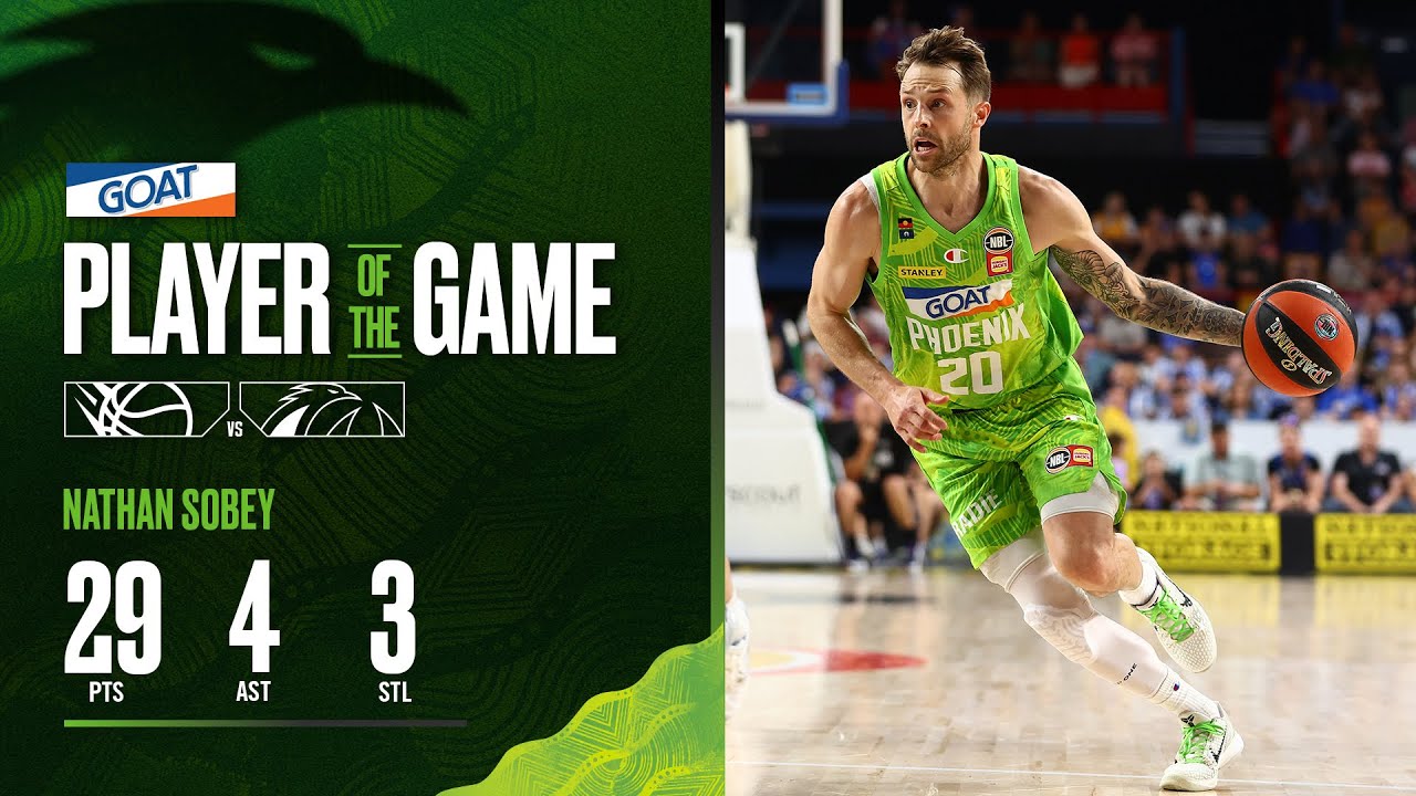 GOAT Player of the Game - Nathan Sobey (Round 6 vs Bullets, NBL26 ...