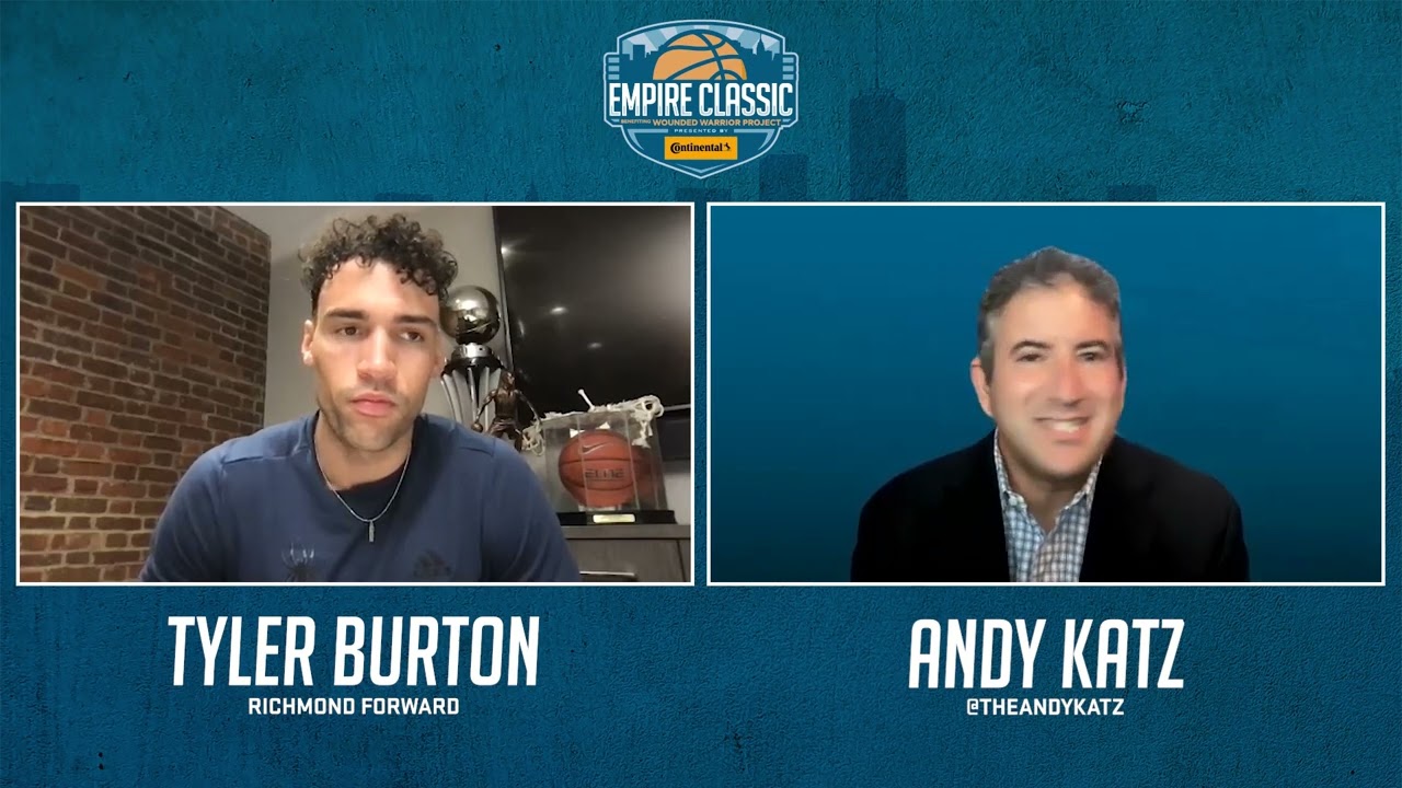 Andy Katz with Richmond's Tyler Burton - YouTube